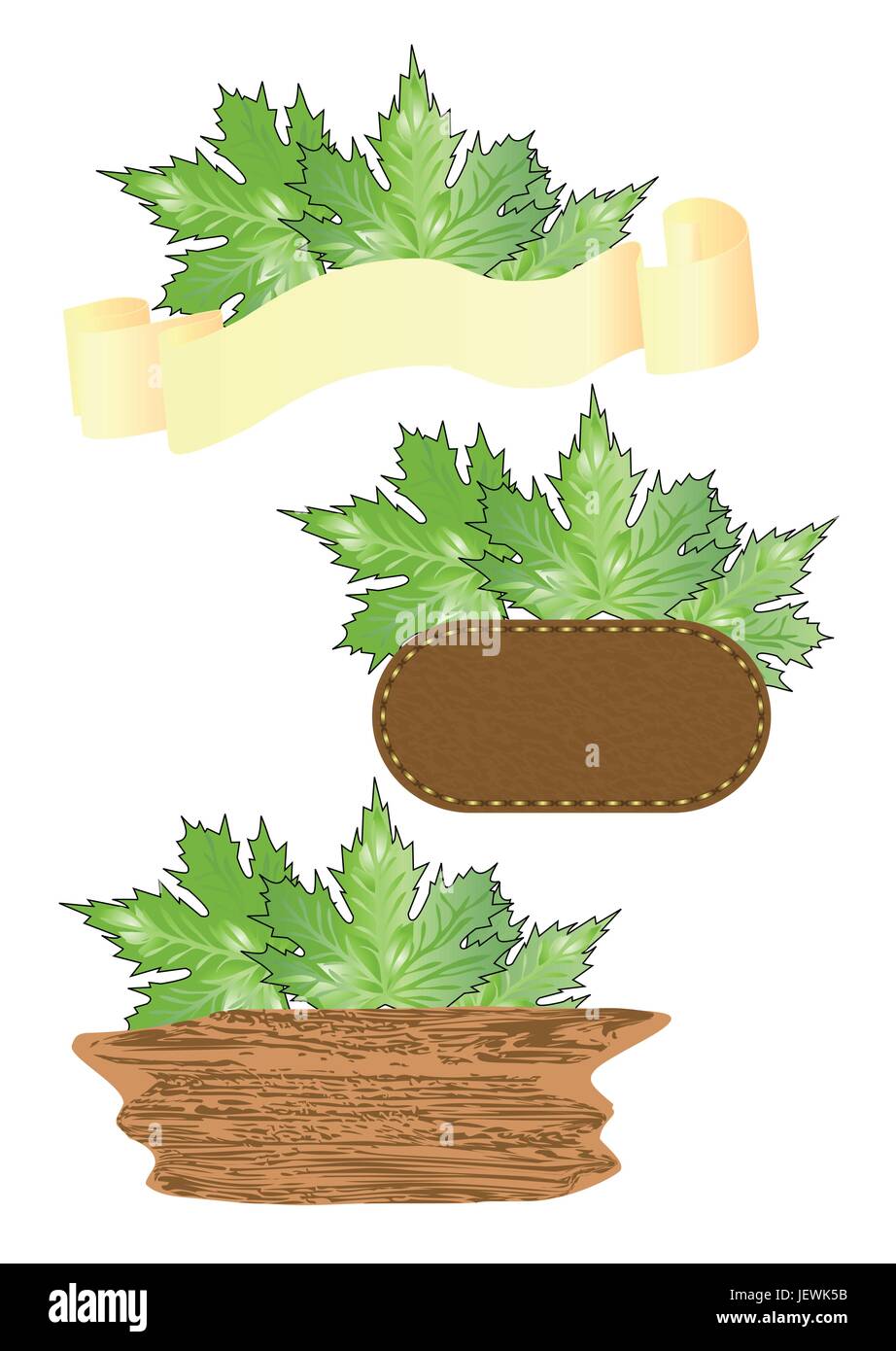 Parchment shapes Stock Vector Images - Alamy