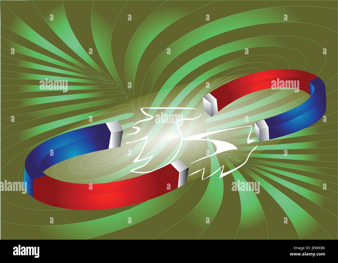 blue, waves, attraction, metal, lightning, sheet lightning, flash ...