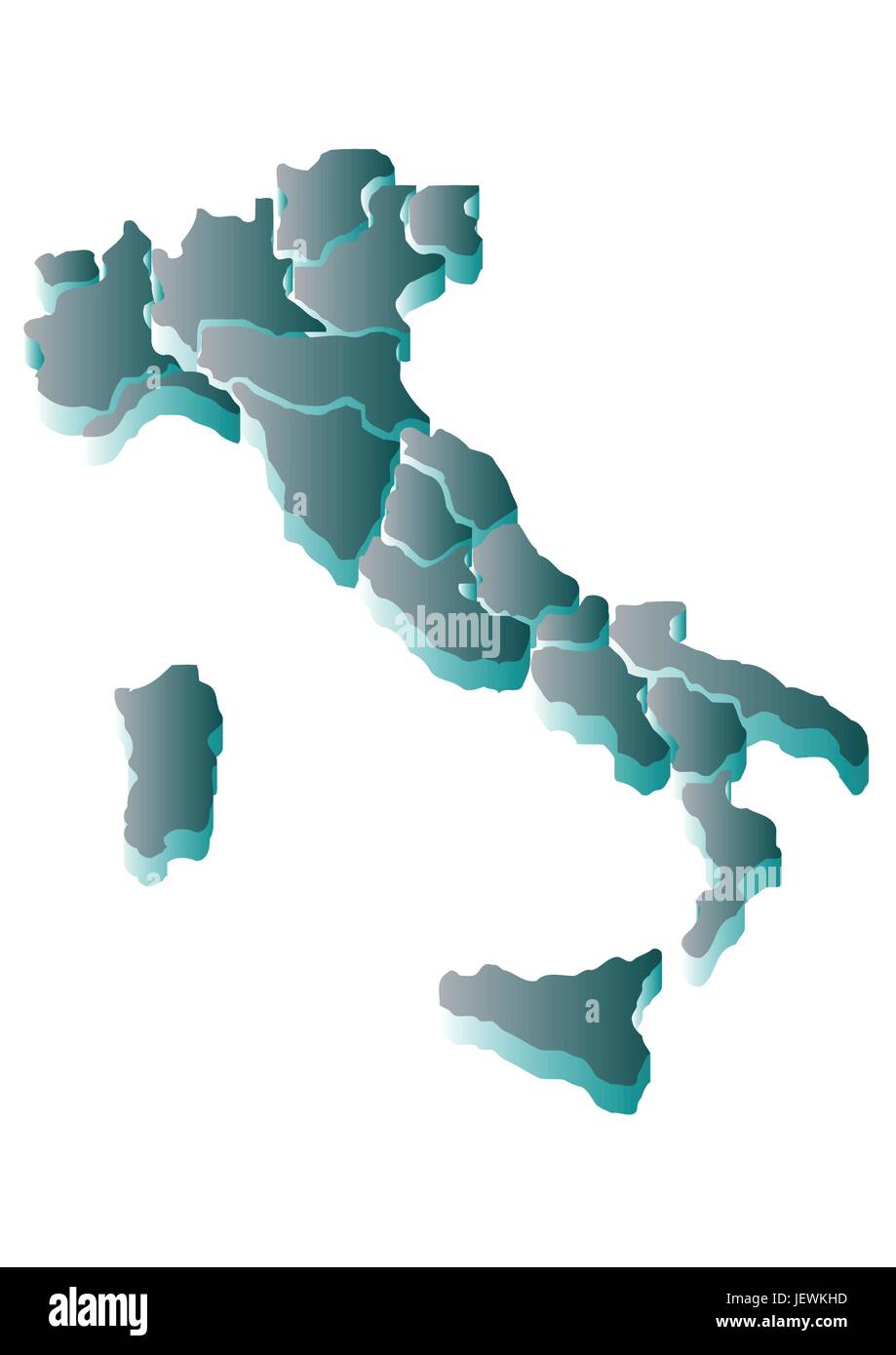 Ocean italy Stock Vector Images - Alamy
