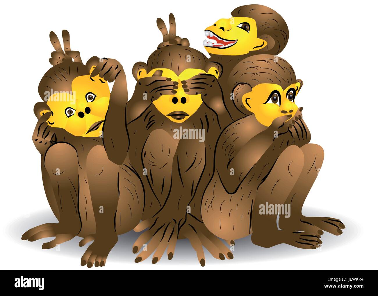 Cartoon animals talking hi-res stock photography and images - Alamy