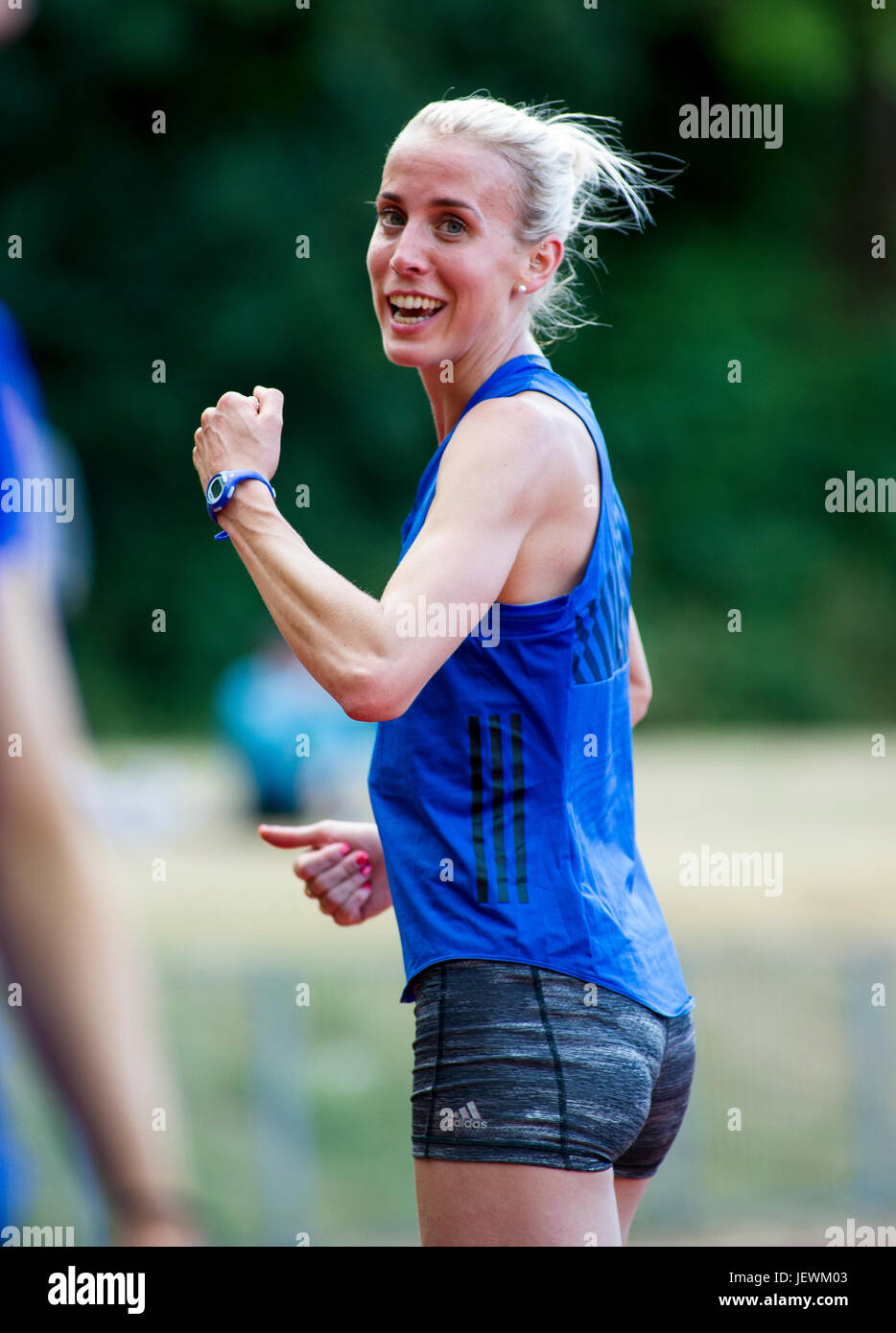 Lynsey Sharp at the BMC Grand Prix, Woodside Stadium, Watford UK Stock ...