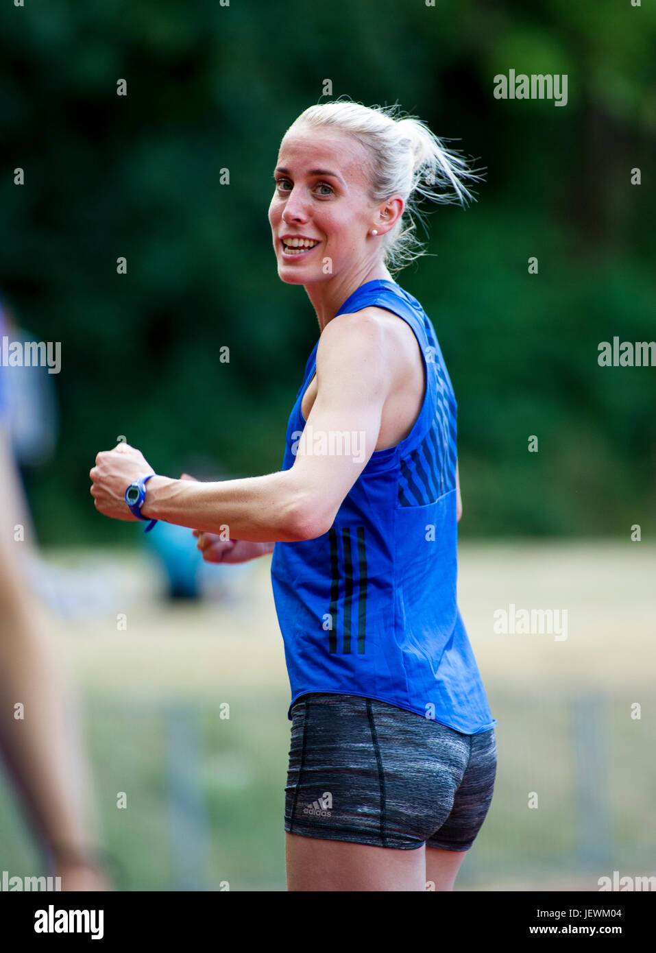 Lynsey Sharp at the BMC Grand Prix, Woodside Stadium, Watford UK Stock ...