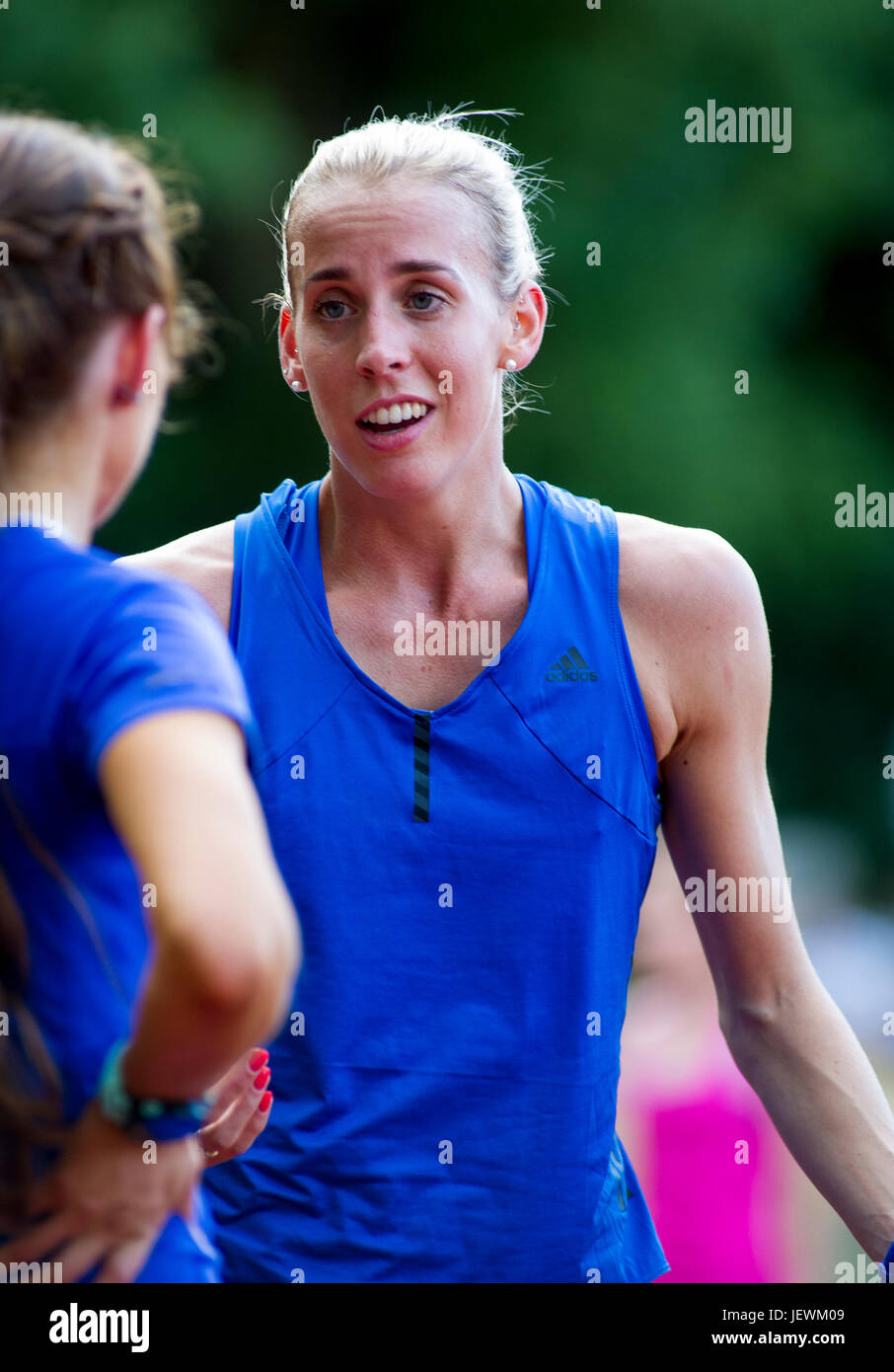 Lynsey Sharp at the BMC Grand Prix, Woodside Stadium, Watford UK Stock ...