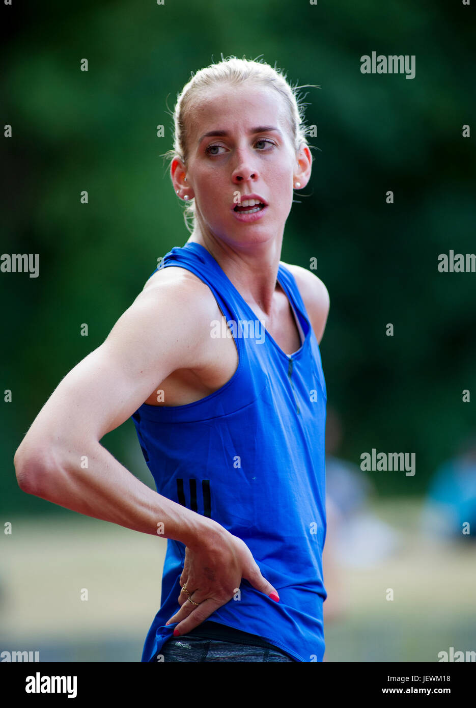 Lynsey Sharp at the BMC Grand Prix, Woodside Stadium, Watford UK Stock ...