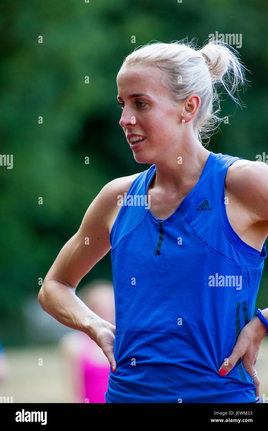 Lynsey Sharp at the BMC Grand Prix, Woodside Stadium, Watford UK Stock ...