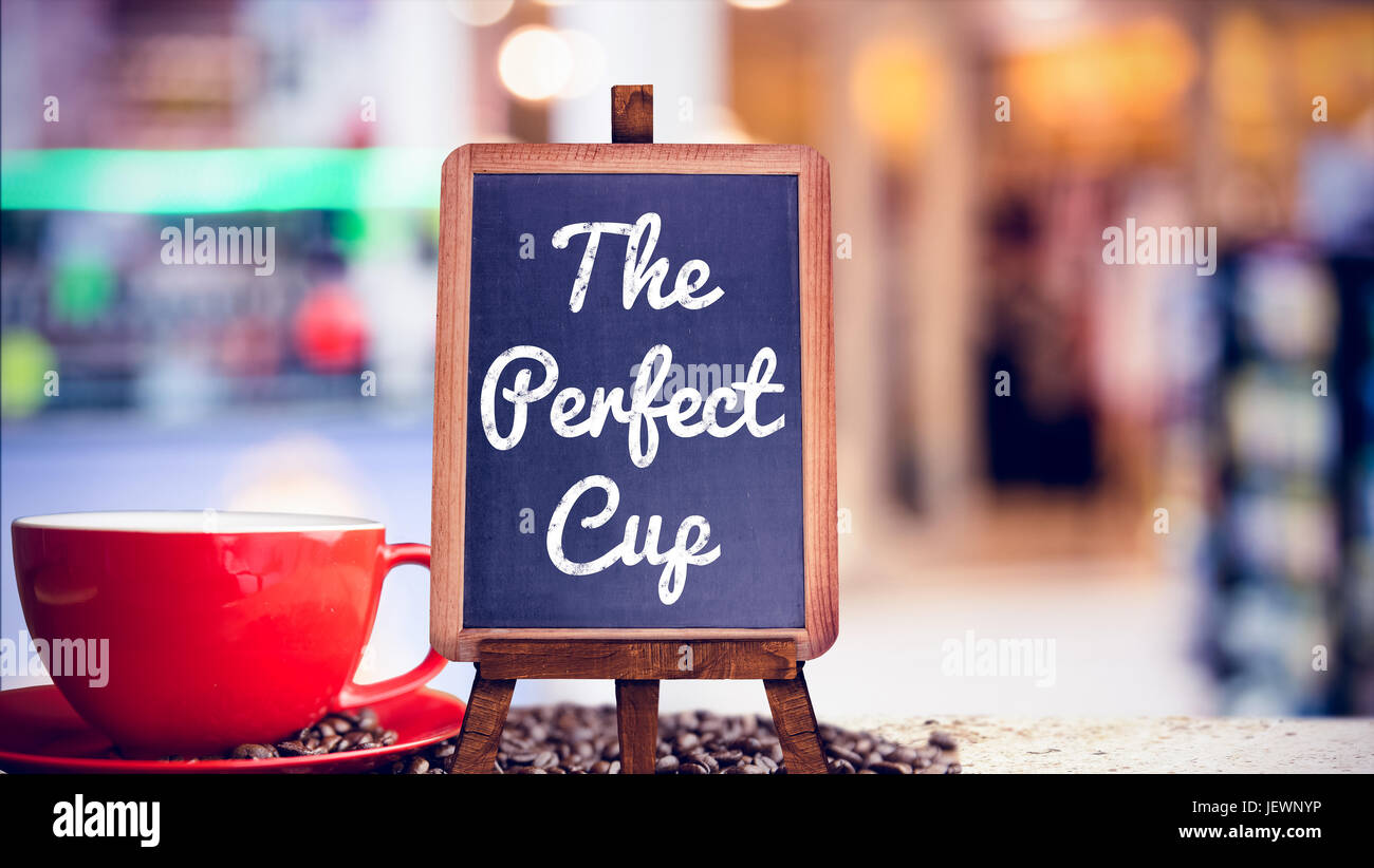 Composite image of the perfect cup Stock Photo - Alamy