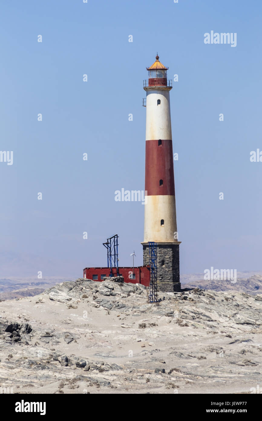 Lighthouse at Diaz Point, Namibia Stock Photo - Alamy