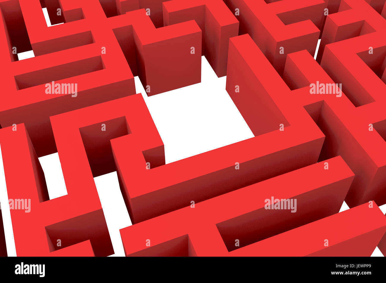 Composite image of maze Stock Photo - Alamy