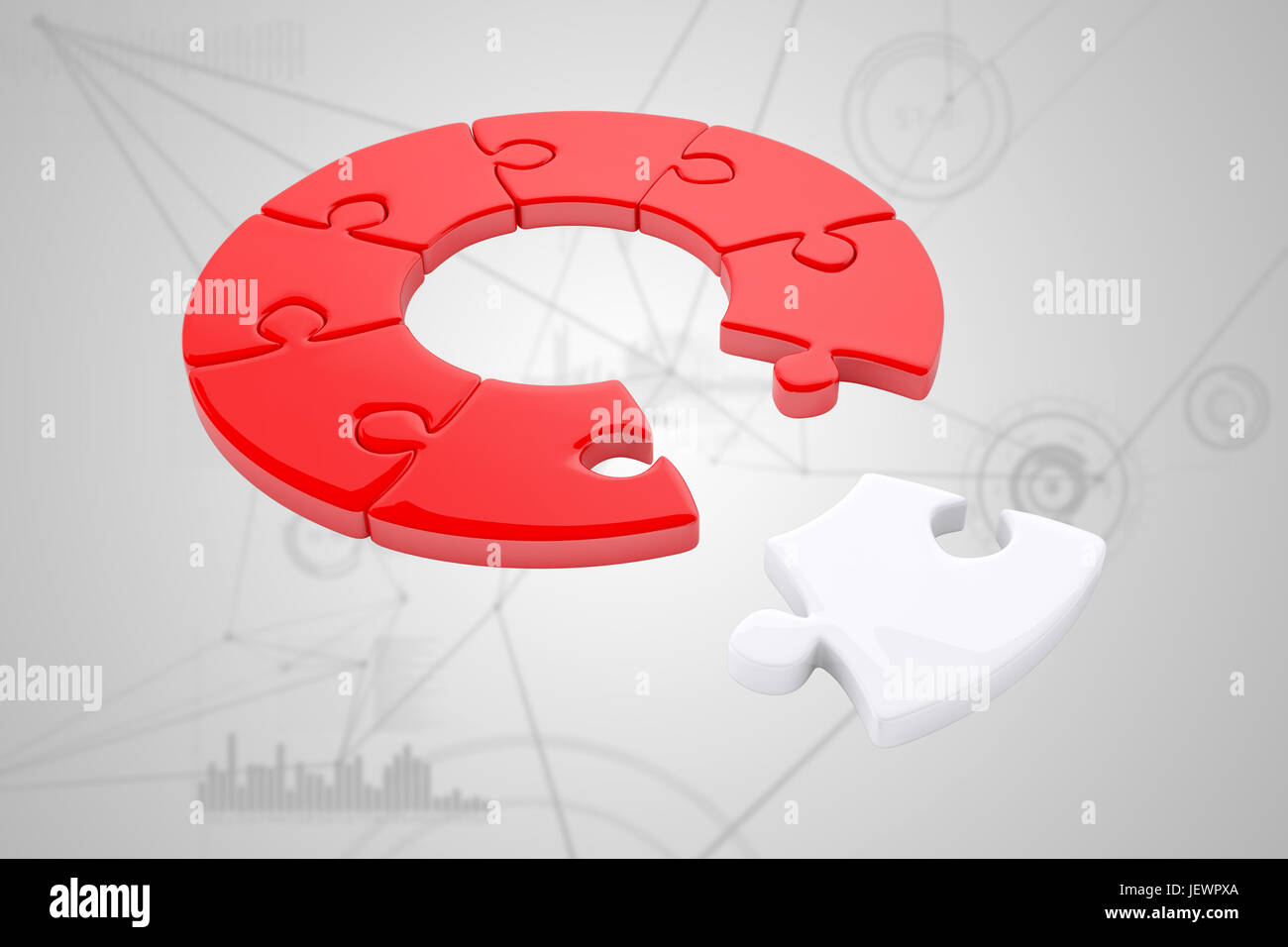 Composite image of jigsaw puzzle Stock Photo - Alamy