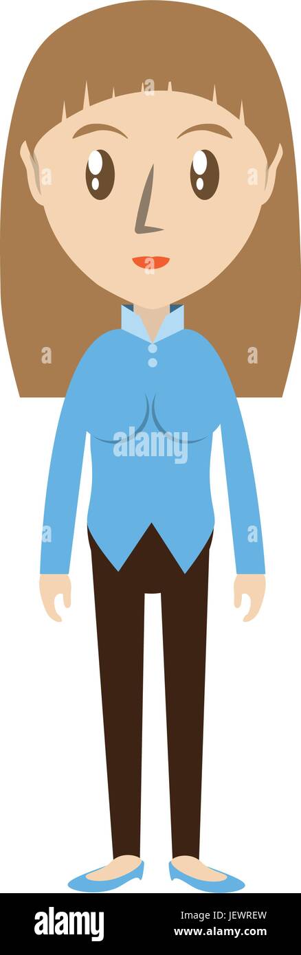 Young woman cartoon Stock Vector Image & Art - Alamy