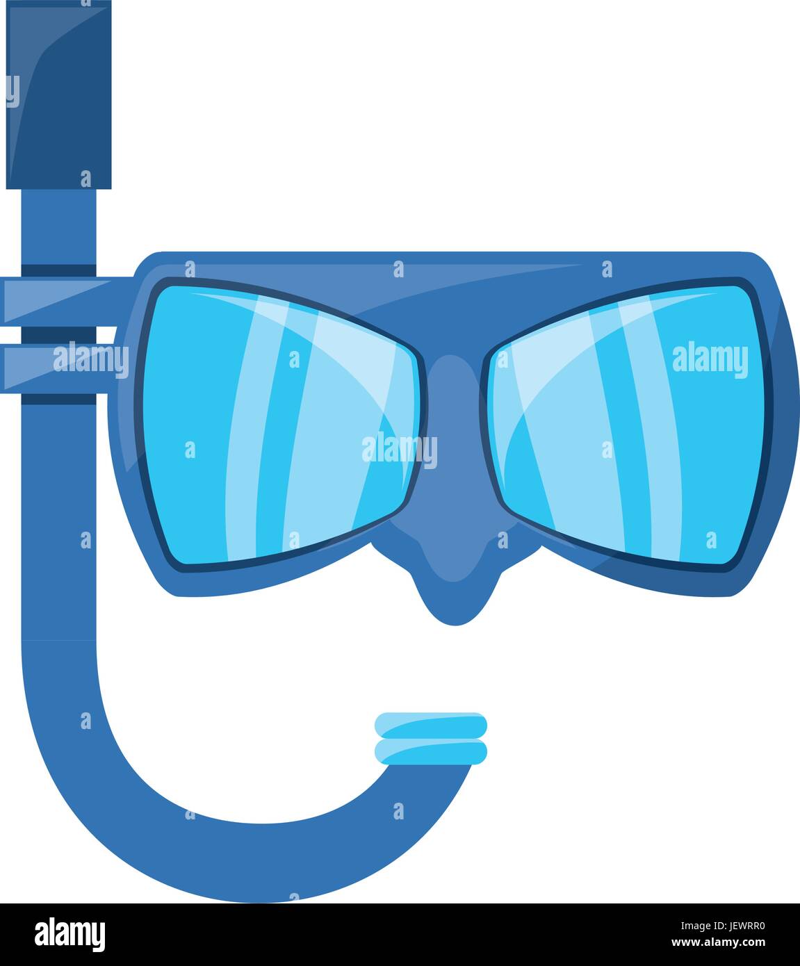 Diving mask isolated Stock Vector Image & Art - Alamy