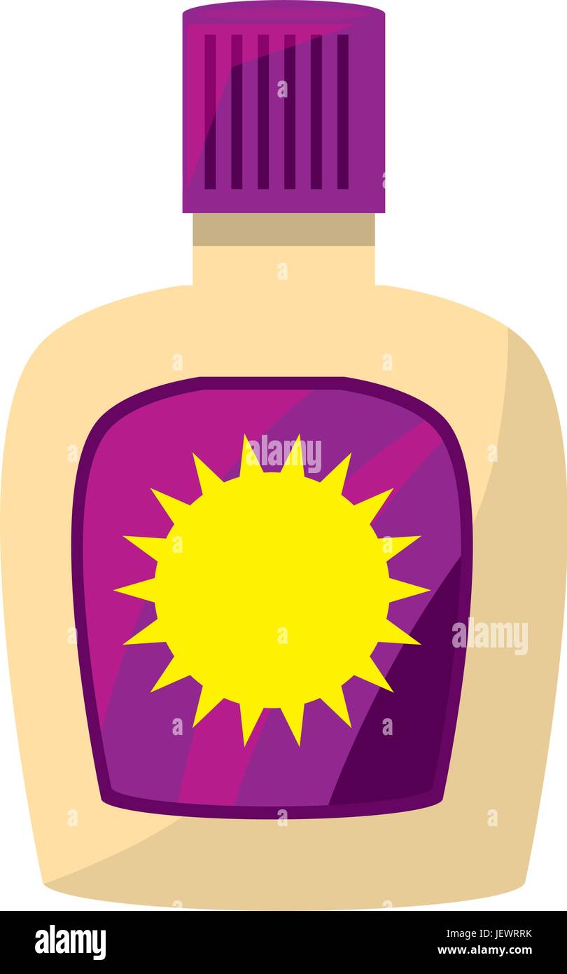 Bronzer bottle isolated Stock Vector Image & Art - Alamy