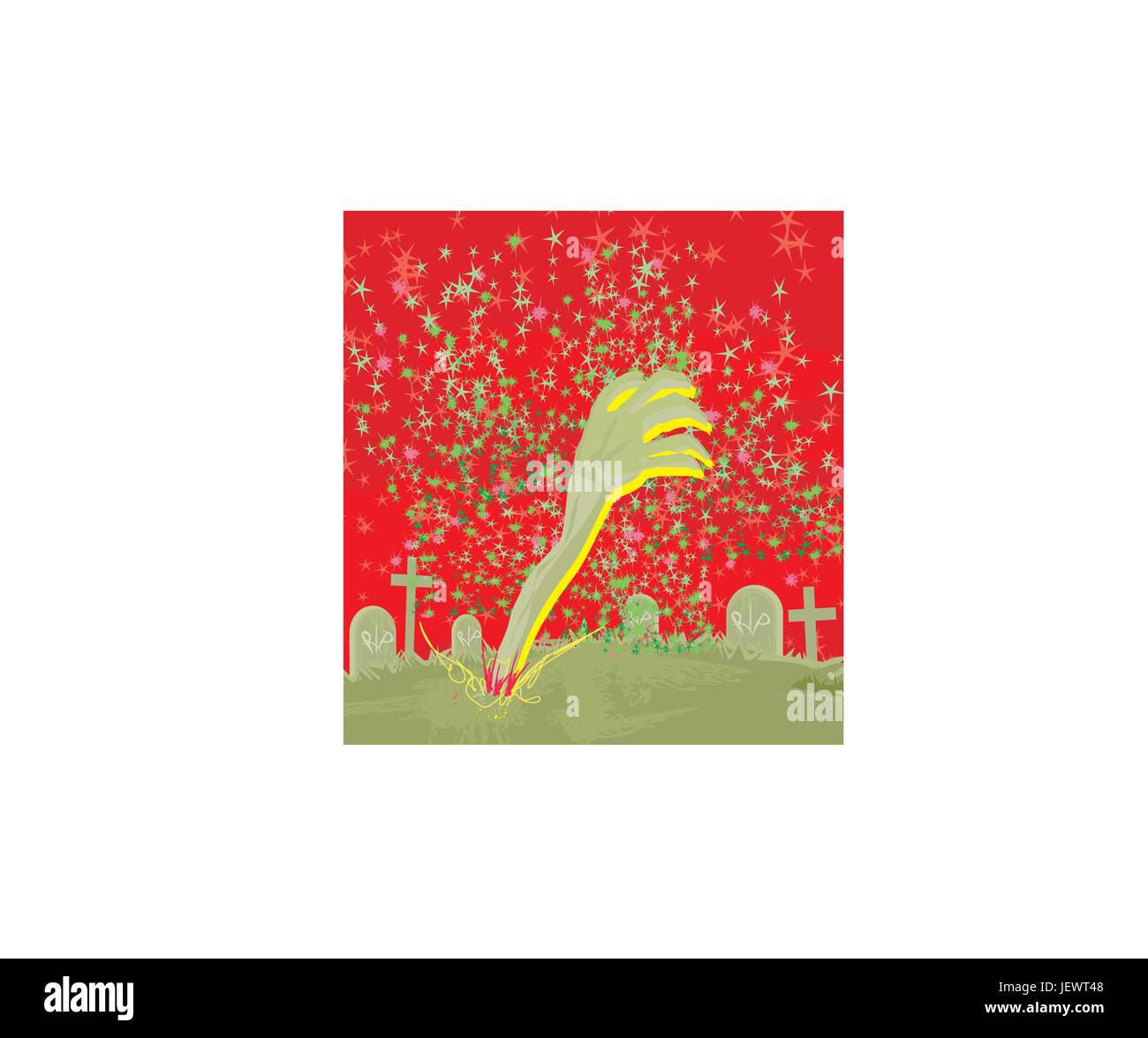 art, death, ground, soil, earth, humus, night, nighttime, cross ...