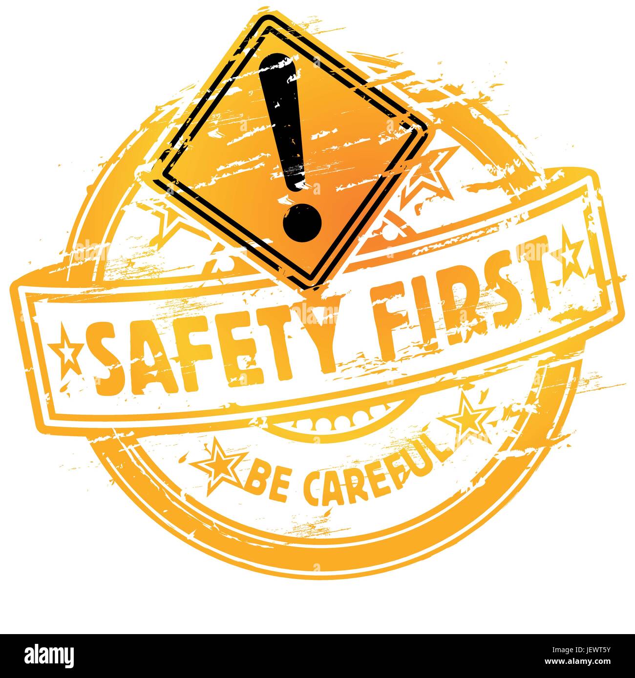 stamp safety first Stock Vector Image & Art - Alamy