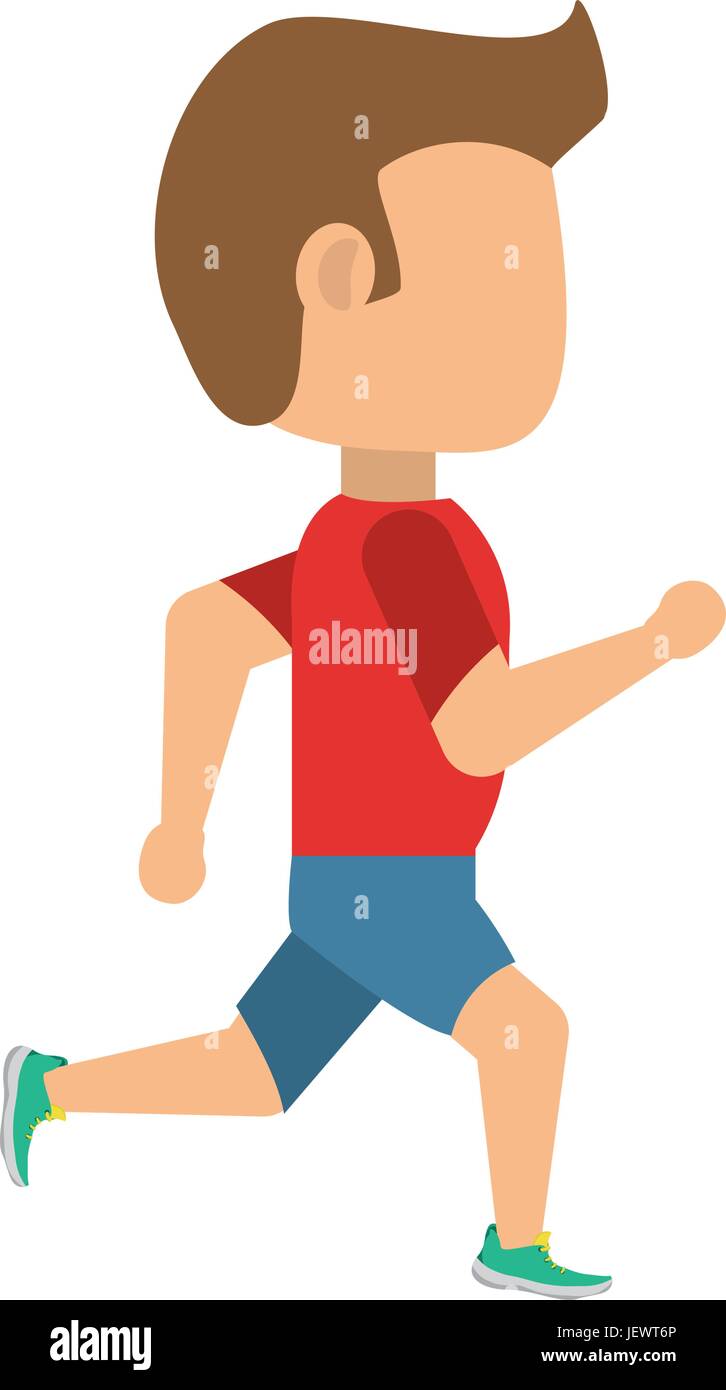 Man running cartoon Stock Vector Image & Art - Alamy