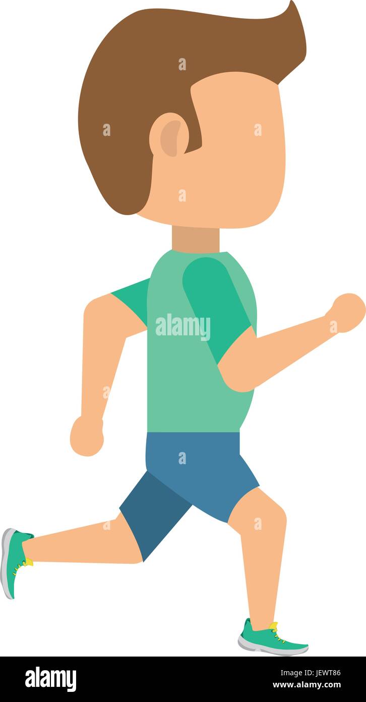 Man running cartoon Stock Vector Image & Art - Alamy