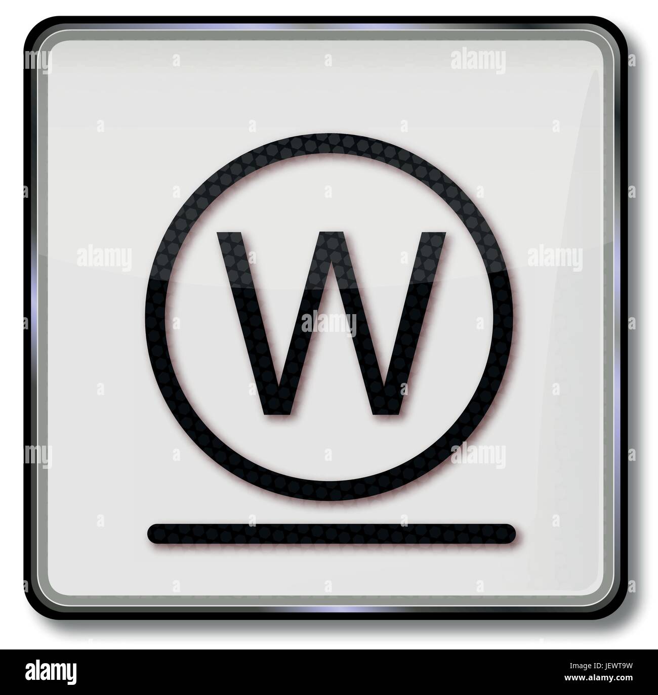 laundry symbol gentle professional wet cleaning Stock Vector Image ...
