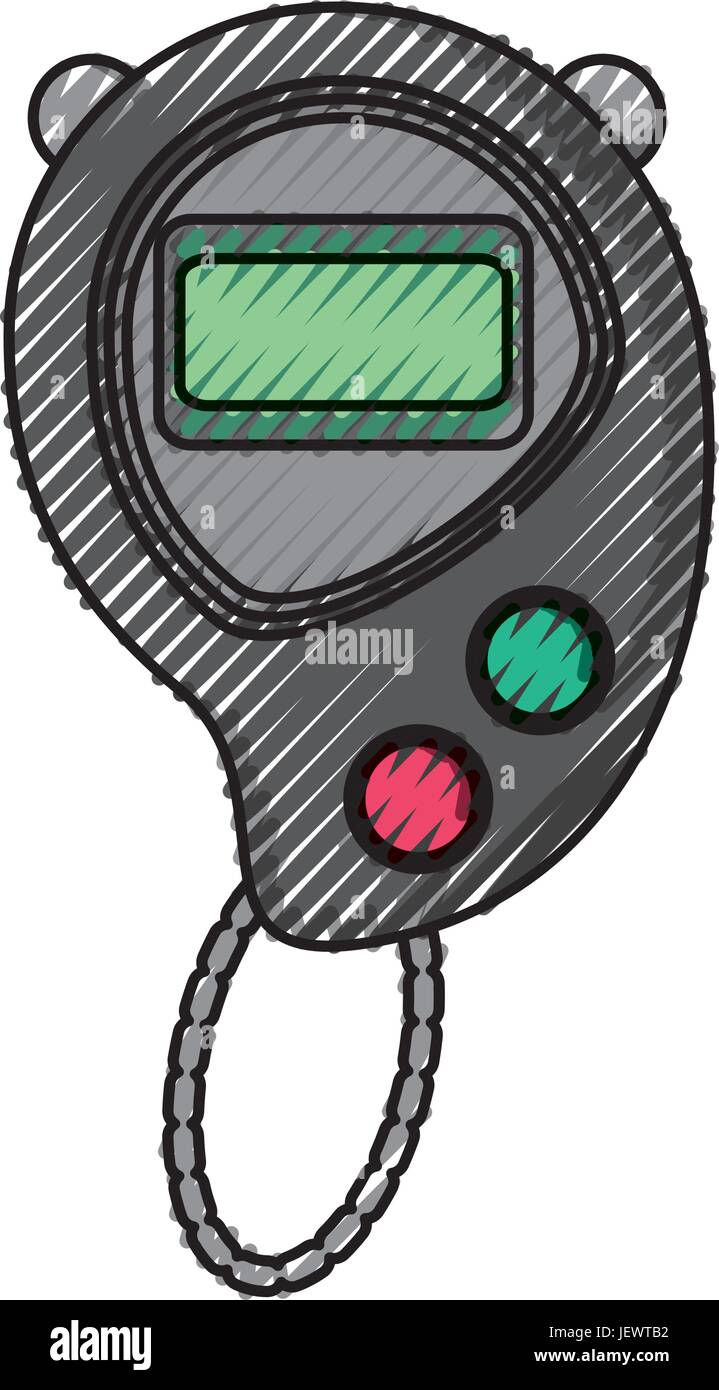 Sport timer chronometer Stock Vector Image & Art - Alamy