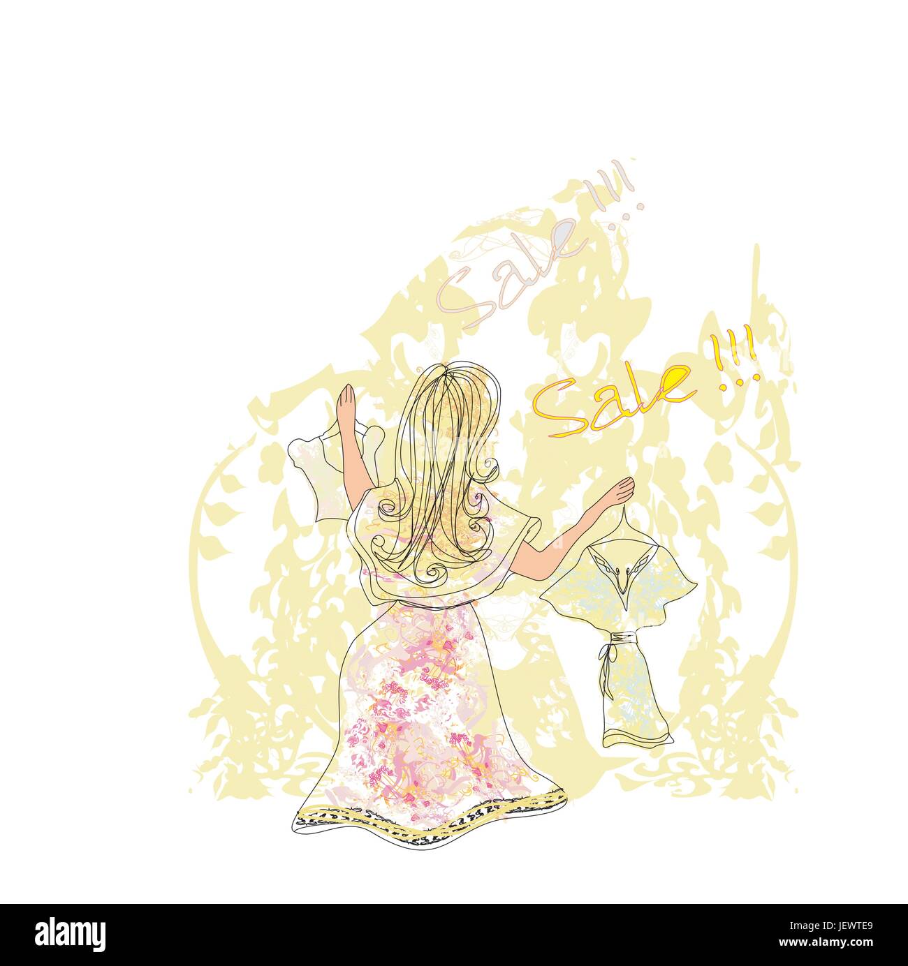 Department woman fashion Stock Vector Images - Alamy