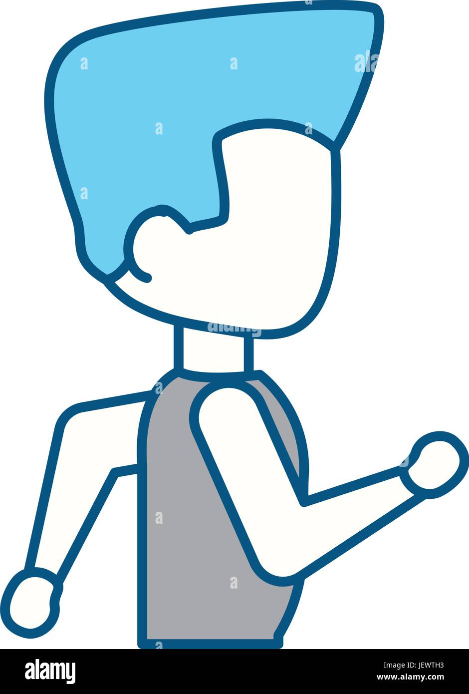 Man running cartoon Stock Vector Image & Art - Alamy