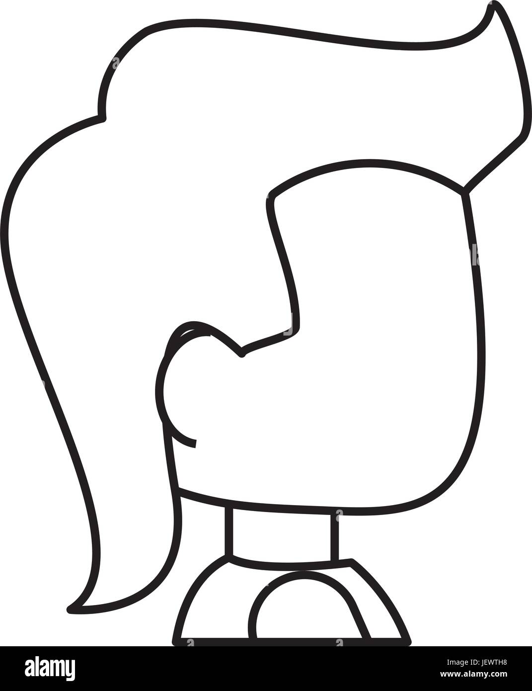 faceless woman head Stock Vector Image & Art - Alamy