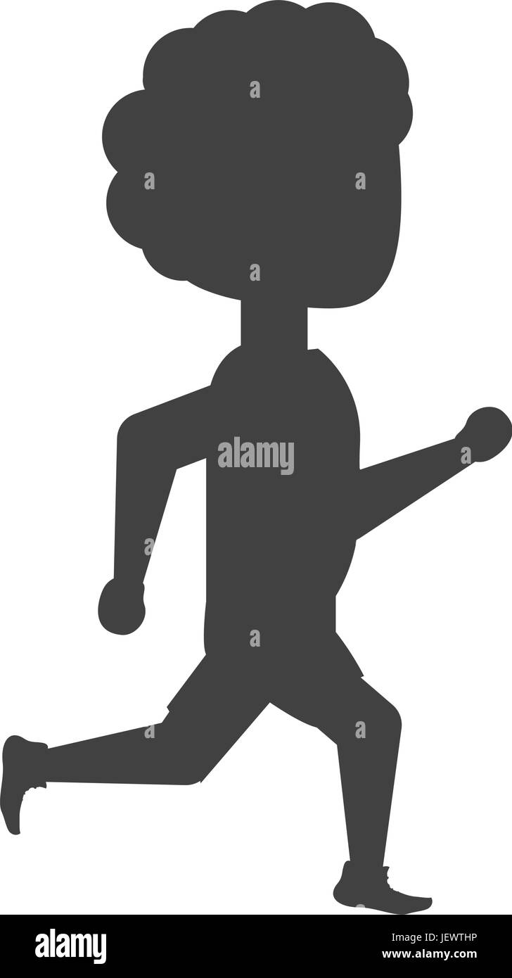 Man running cartoon Stock Vector Image & Art - Alamy