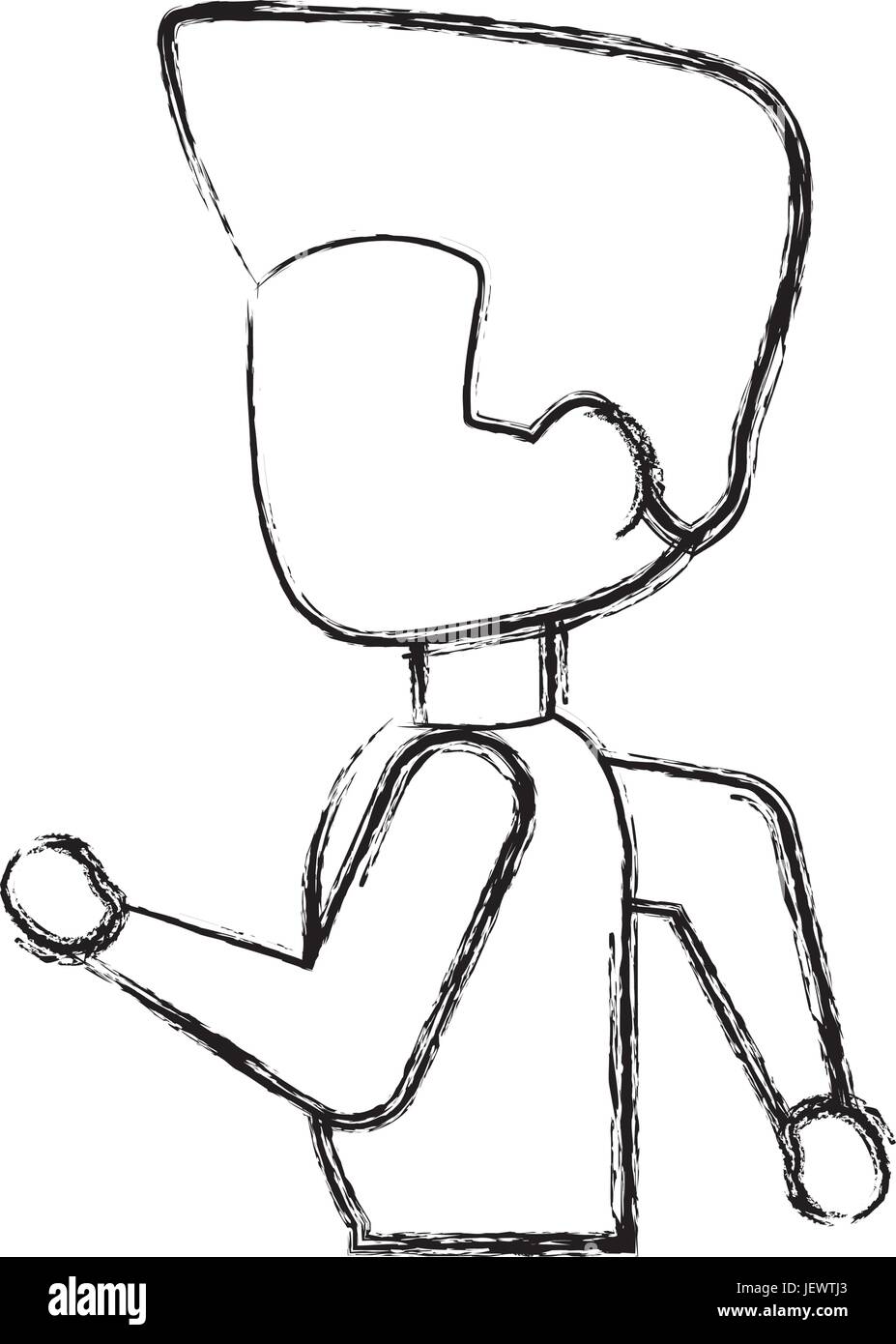 Man running cartoon Stock Vector Image & Art - Alamy