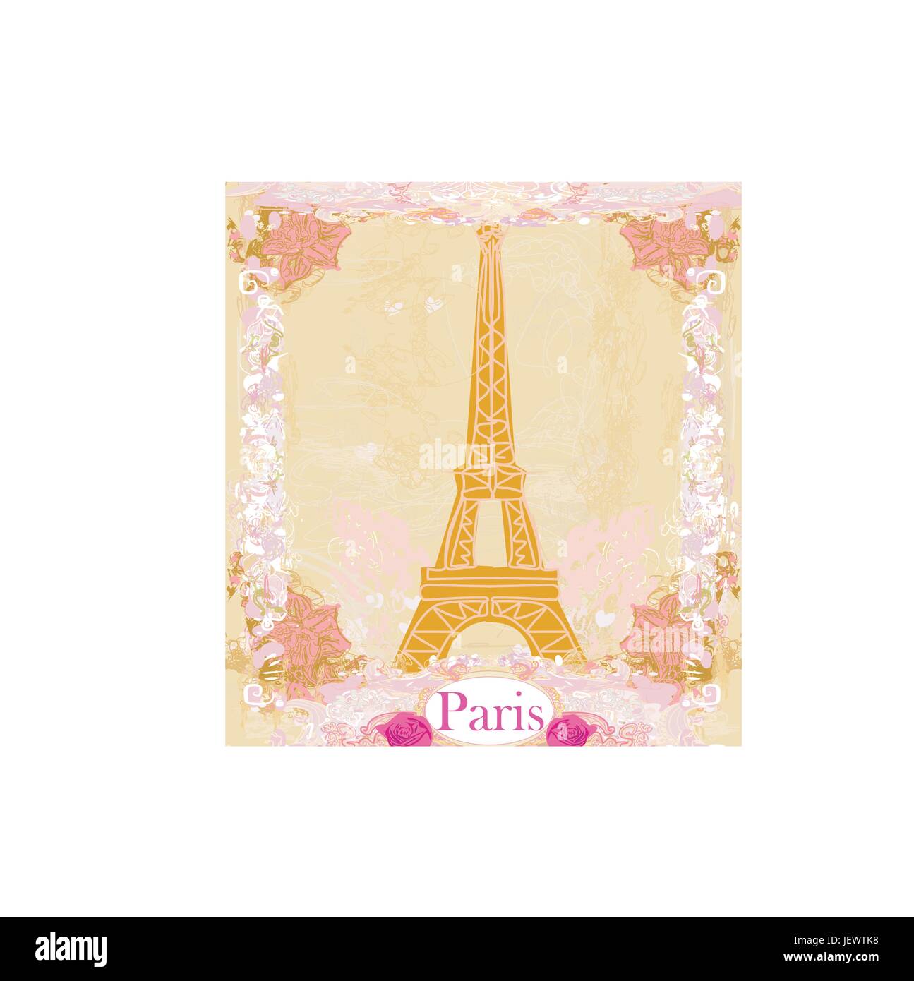 Eiffel framework Stock Vector Images - Alamy