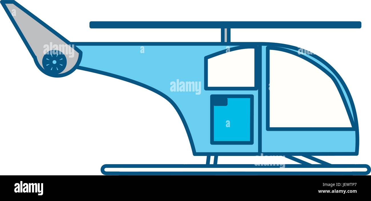 isolated cute helicopter Stock Vector Image & Art - Alamy