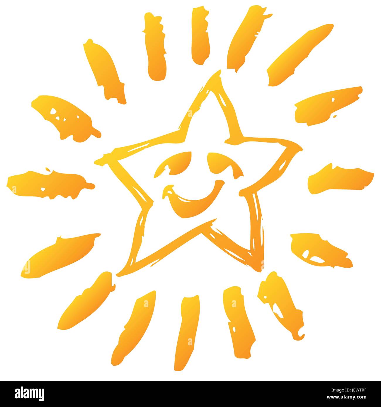 Little star decorative icon hi-res stock photography and images - Alamy