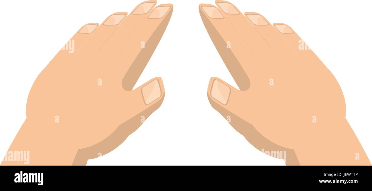 isolated cute hands Stock Vector Image & Art - Alamy