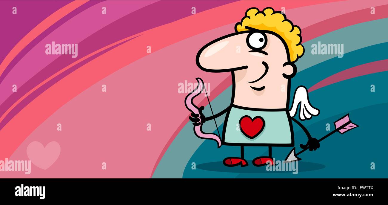Cupid cartoon hi-res stock photography and images - Alamy