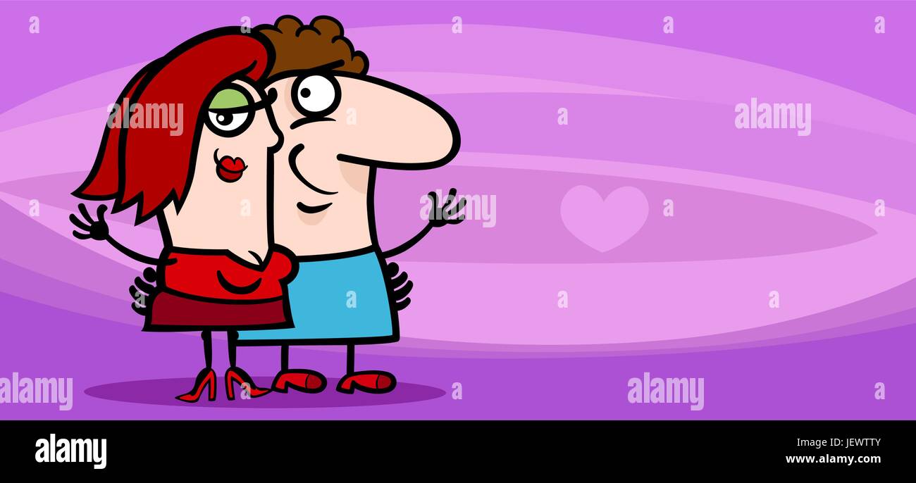 Woman love in fell Stock Vector Images - Alamy