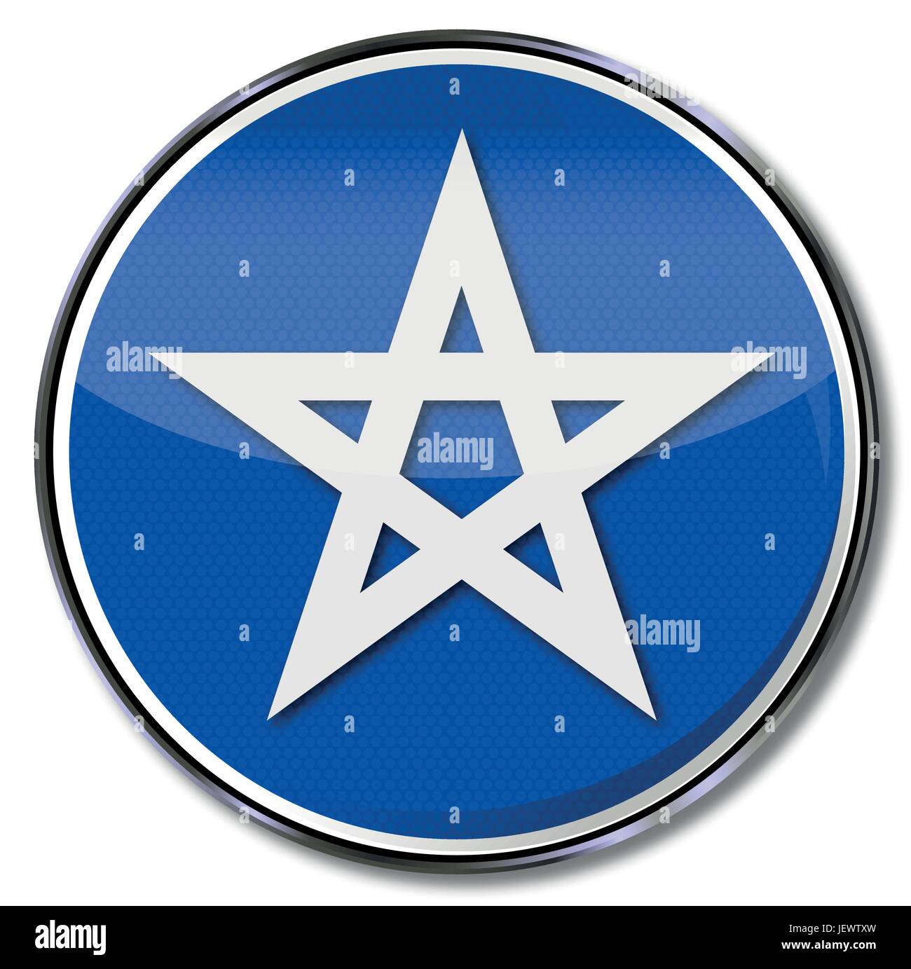 sign with five-pointed star Stock Vector Image & Art - Alamy