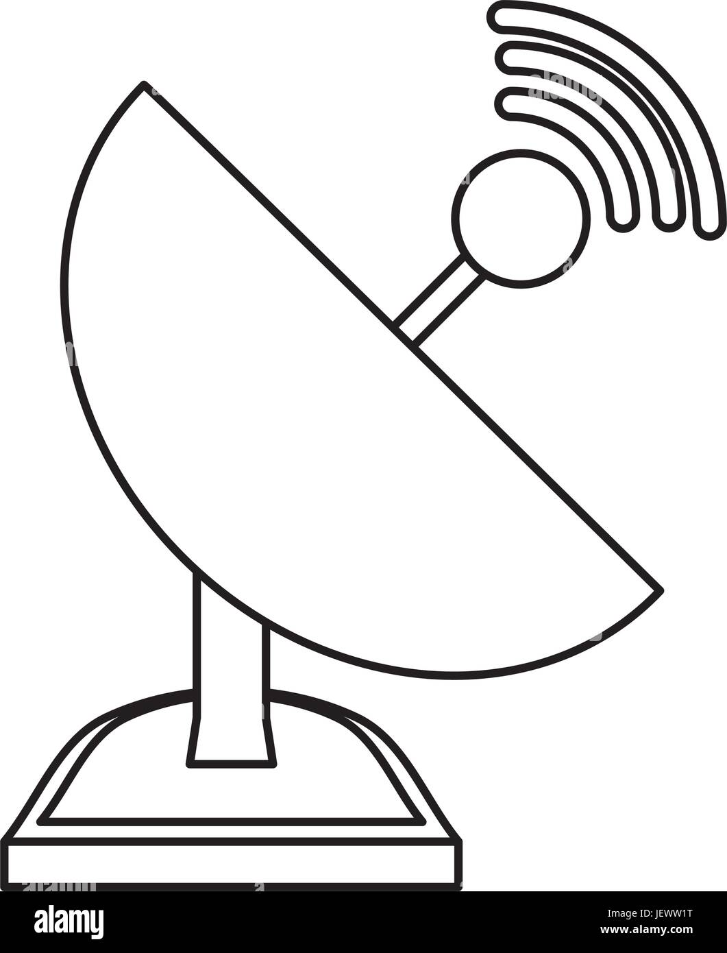 isolated web antenna Stock Vector Image & Art - Alamy