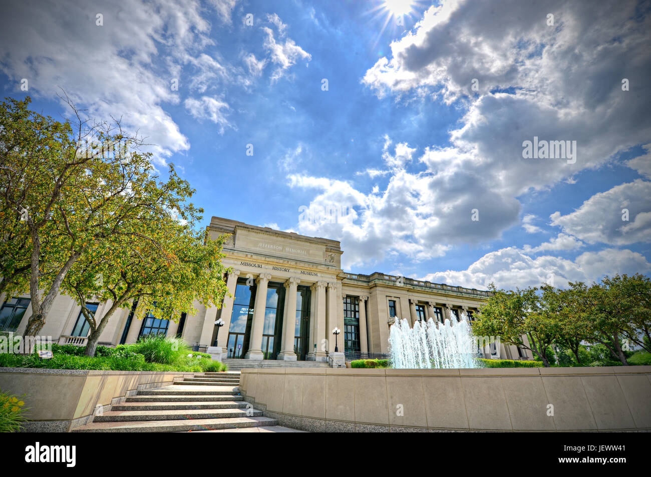 St. Louis, Missouri - June 13, 2013 - The Missouri History Museum in ...