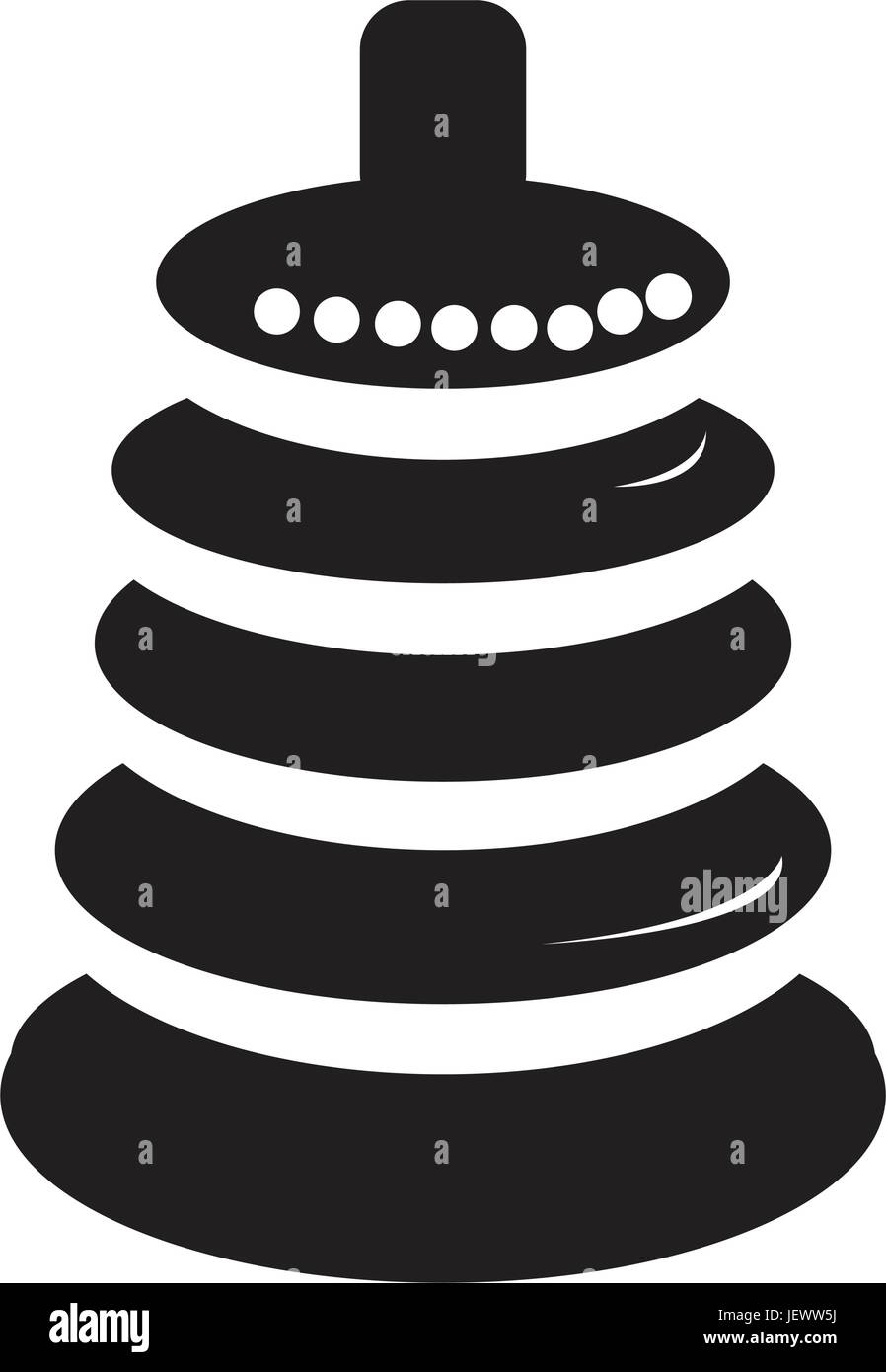 Pyramid stack Stock Vector Images - Alamy