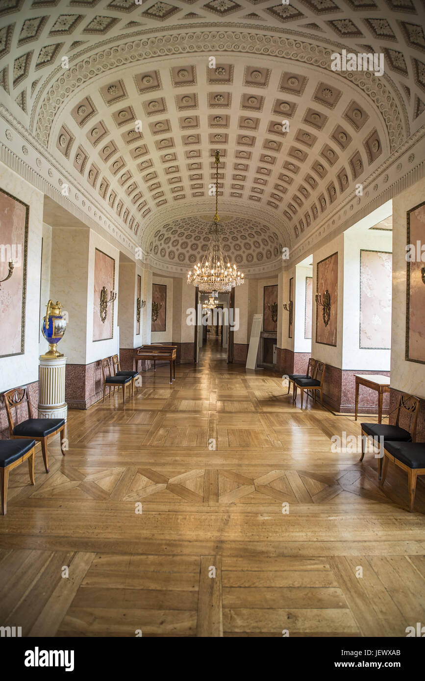 Weimar Castle Antechamber Stock Photo - Alamy