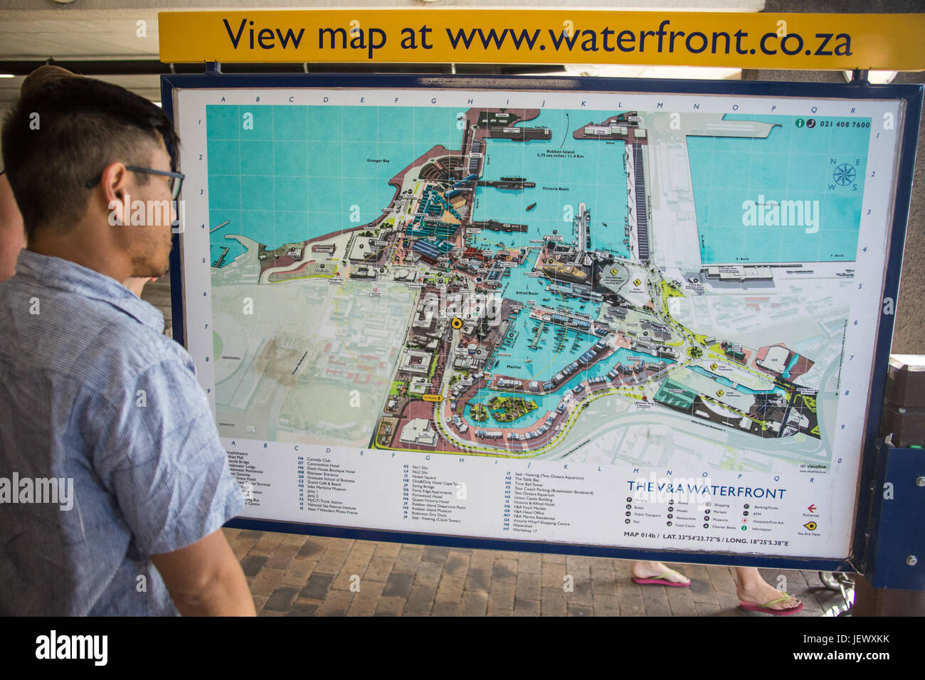 Victoria And Alfred Waterfront Map