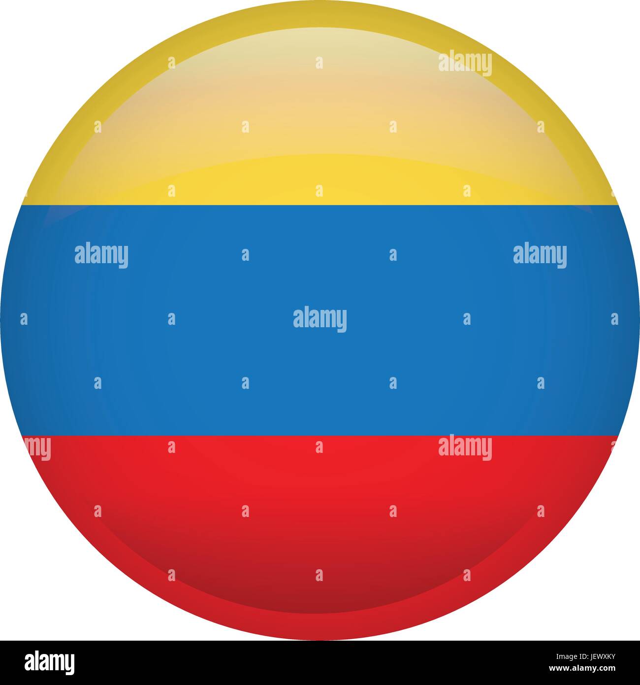 Isolated flag of Colombia Stock Vector Image & Art - Alamy
