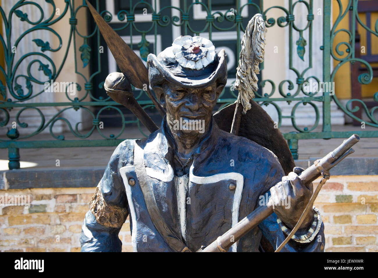Statue of Langalibalele, King of amaHlubi, a Bantu Tribe, Former Royal ...