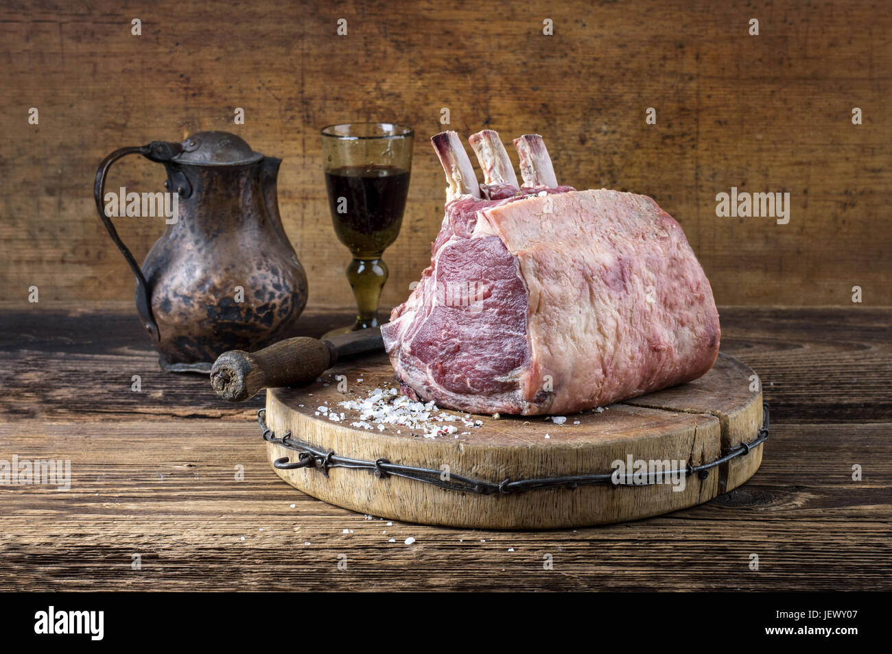 Rib of Beef Stock Photo - Alamy
