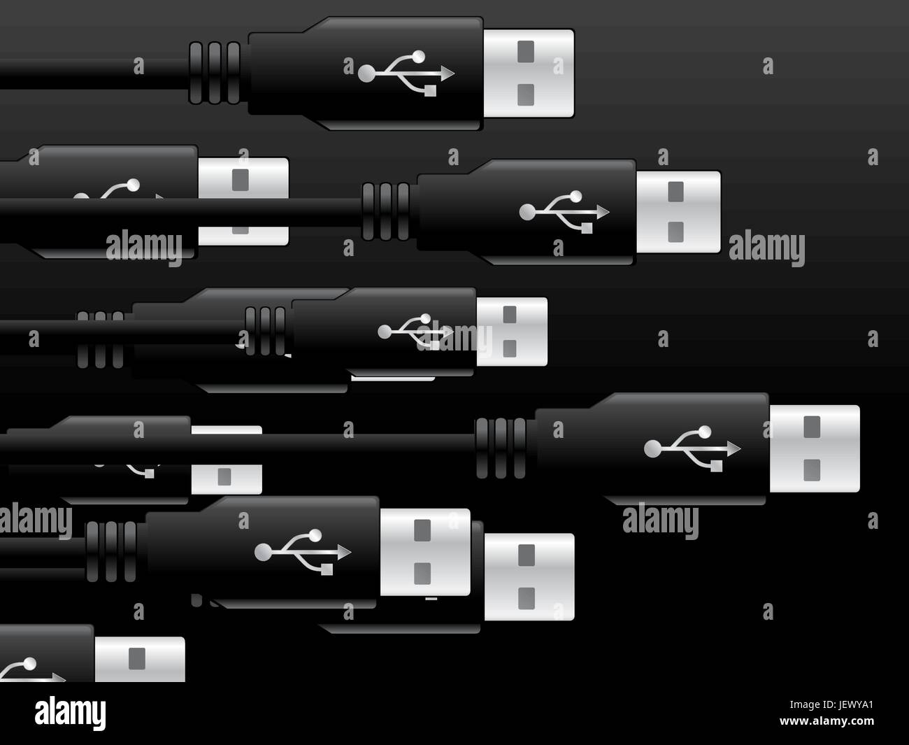 Usb b Stock Vector Images - Alamy