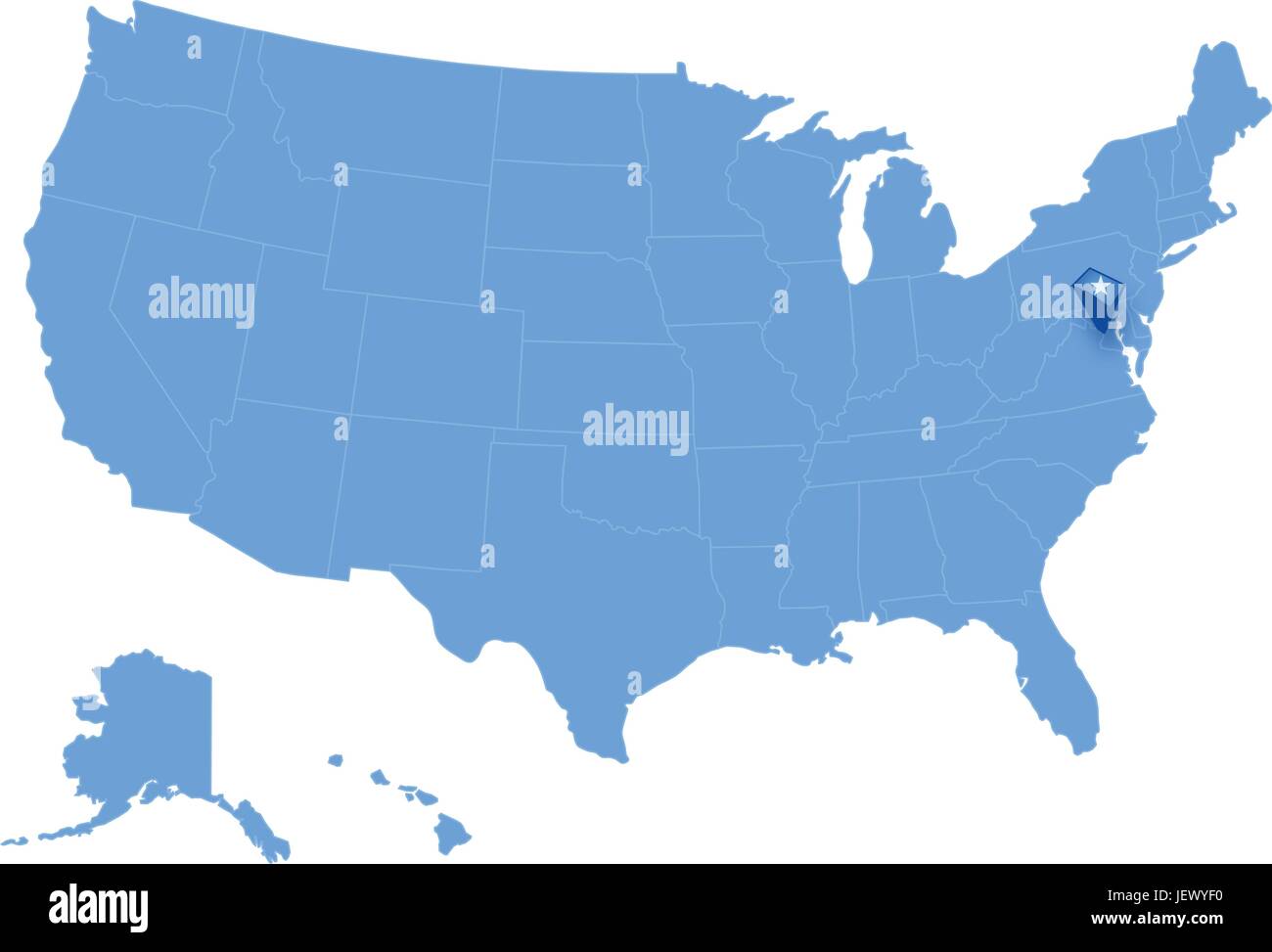 Map with countries marked out Stock Vector Images - Alamy