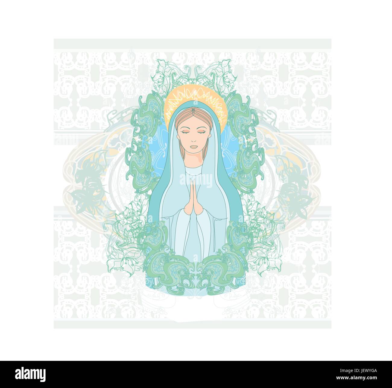 religion, religious, god, flower, plant, rose, statue, portrait ...