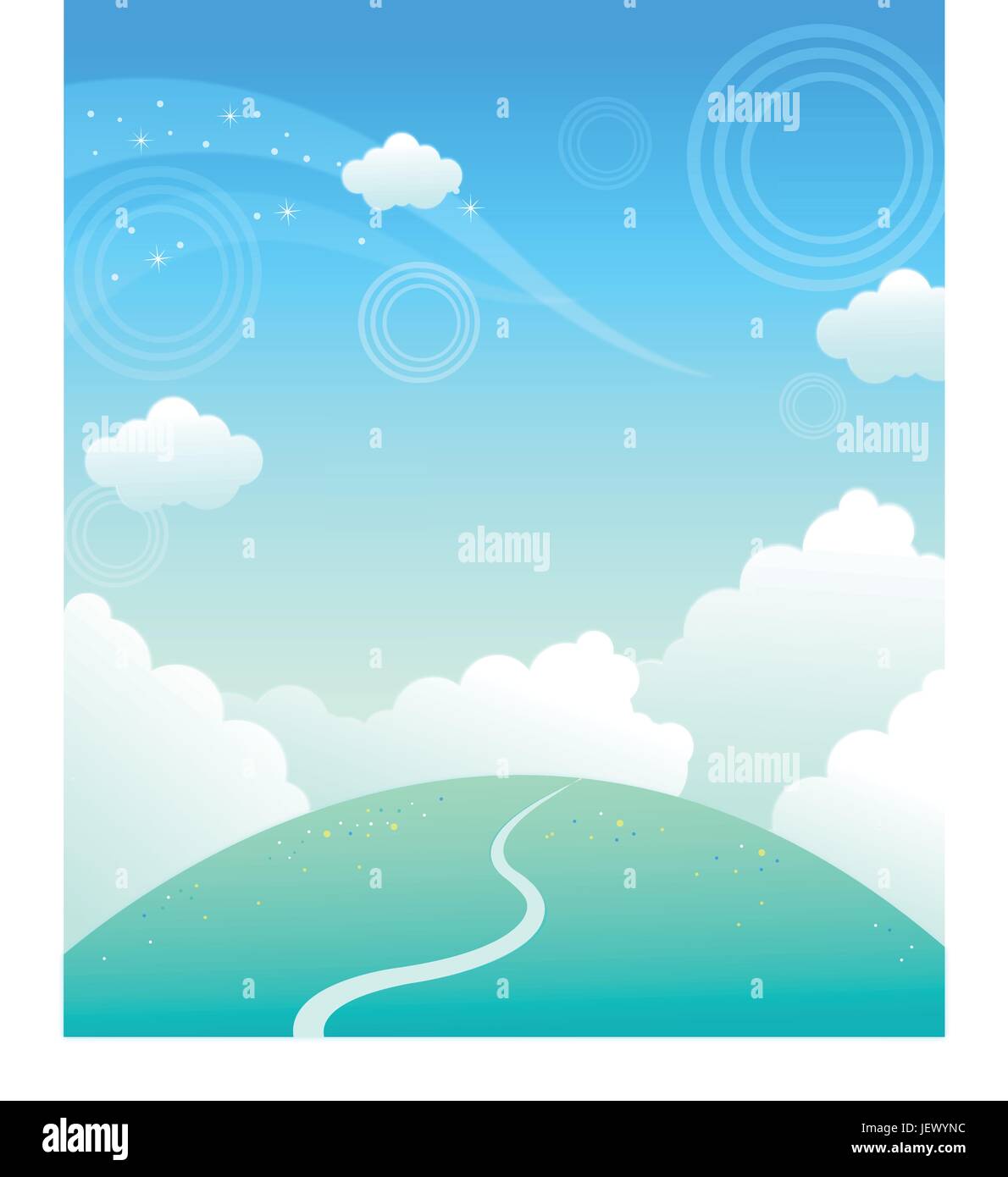 Vertical tranquility Stock Vector Images - Alamy