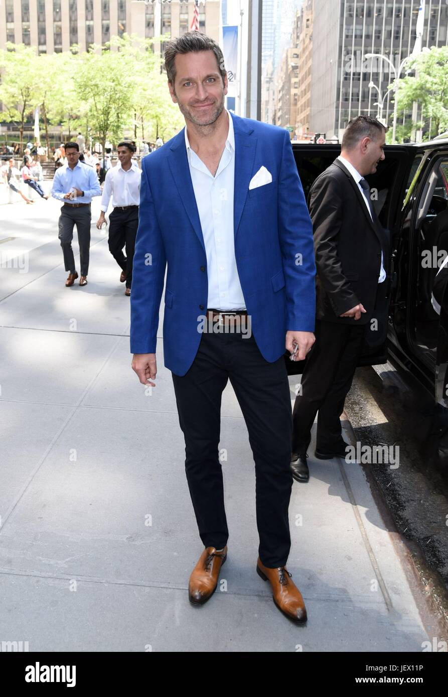 New York, NY, USA. 27th June, 2017. Peter Hermann out and about for ...