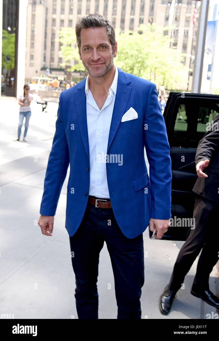 New York, NY, USA. 27th June, 2017. Peter Hermann out and about for ...