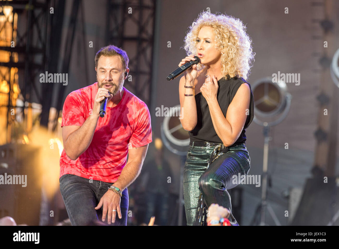 Chicago, Illinois, USA. 24th June, 2017. JIMI WESTBROOK and KIMBERLY ...