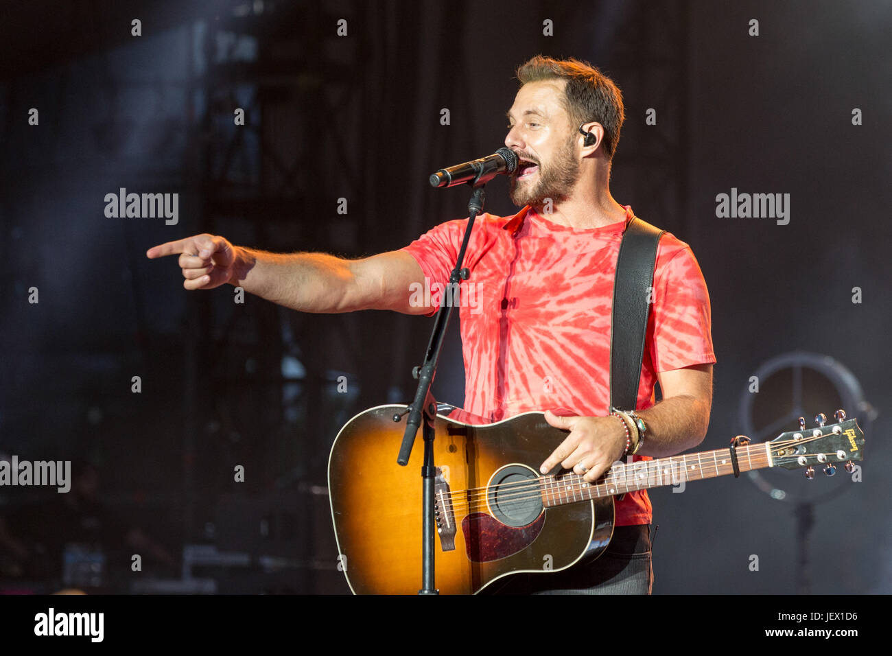 Chicago, Illinois, USA. 24th June, 2017. JIMI WESTBROOK of Little Big ...